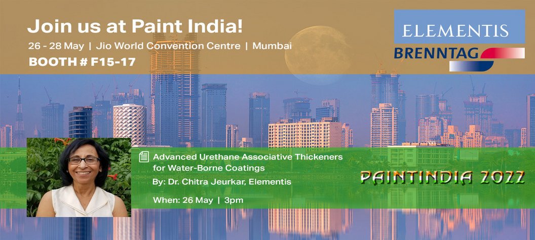 Elementis at Paint India 2022 | Elementis Global